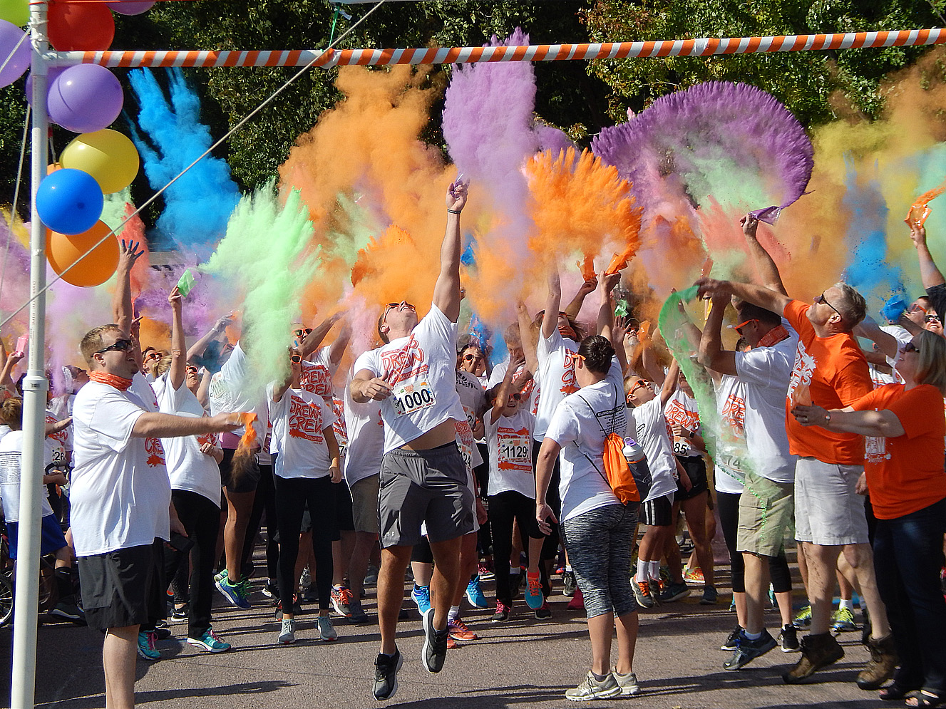 Drew’s Crew Colorfest lives up to its name | News, Sports, Jobs - The ...